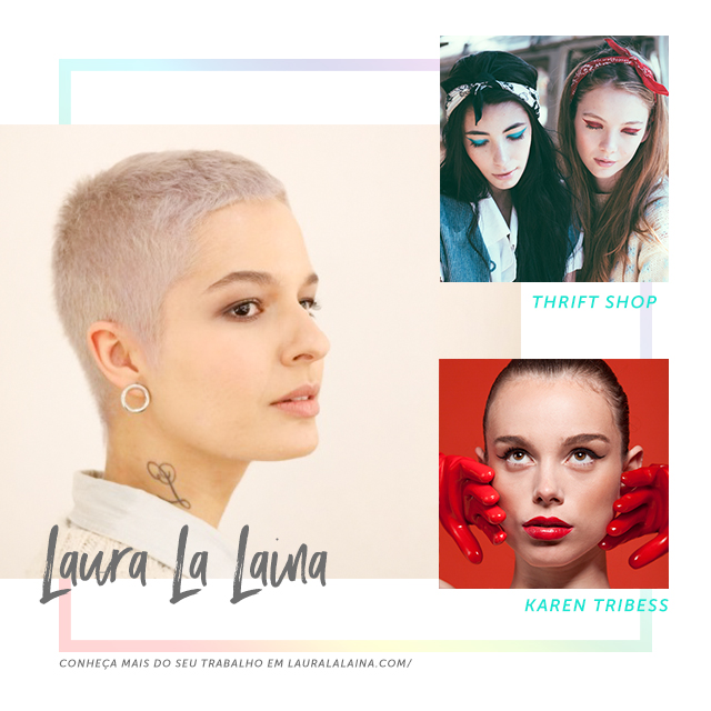 Efeito ARCO-ÍRIS: A maquiadora Laura La Laina revela: “O make colorido ...